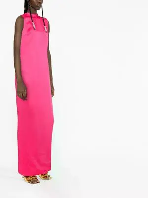 Versace Cowl-back Gown