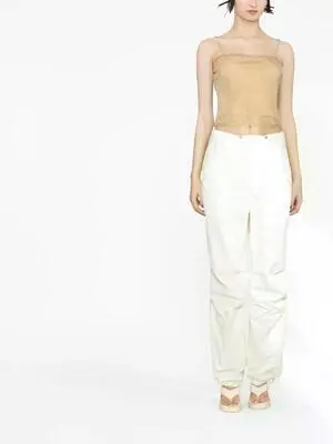 Alexander Wang Embellished Silk Top