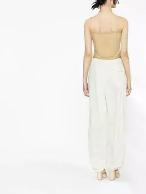 Alexander Wang Embellished Silk Top