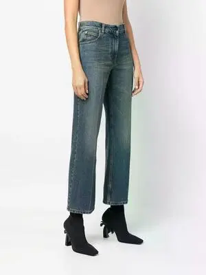 Palm Angels Straight-leg Denim Jeans