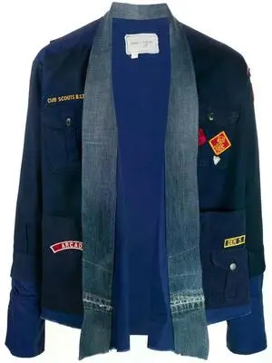 GREG LAUREN Boyscout Patchwork Jacket