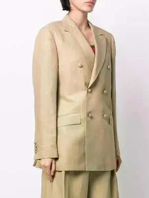 Etro Double-breasted Jacket - Brown