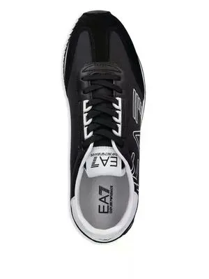 EA7 Logo Print Sneakers