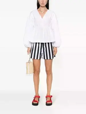PATOU Striped Cotton Boxer Shorts