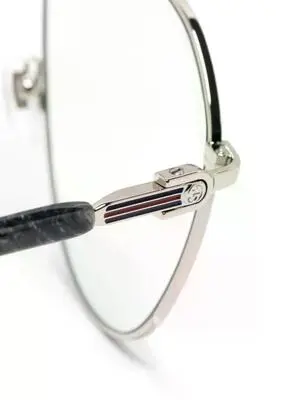 Gucci Pilot-frame Sunglasses - Grey