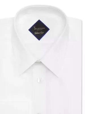BILLIONAIRE Crest-motif Poplin Shirt