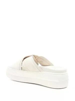Hogan Skyscraper Sandals - Neutrals