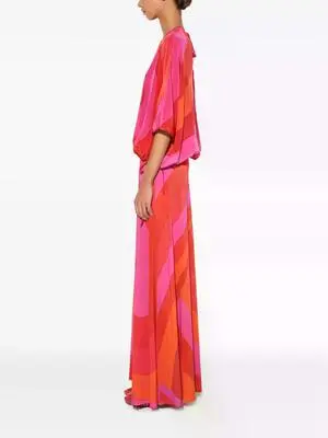 Emilio Pucci Iride-print Silk Top