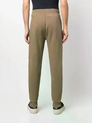 C.P. COMPANY Side Logo-patch Track Pants - Brown