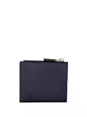 Prada Small Saffiano Leather Wallet - Blue