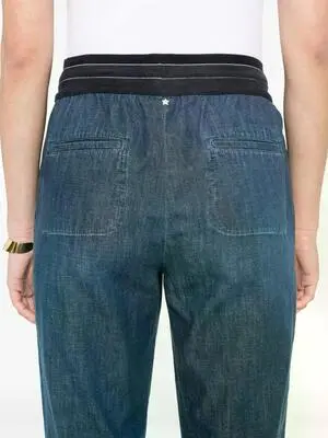 Lorena Antoniazzi Drawstring Tapered Jeans