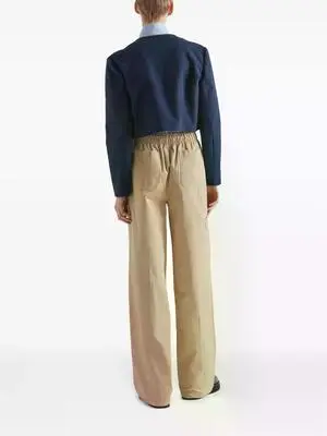 Prada Poplin Palazzo Pants