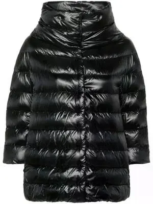 Herno Quilted Funnel-neck Jacket