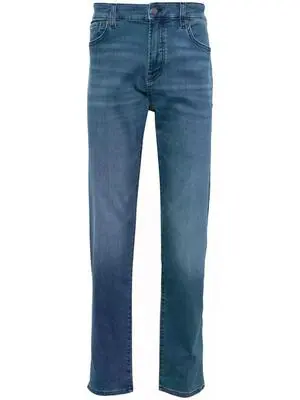 BOSS Low-rise Tapered-leg Jeans