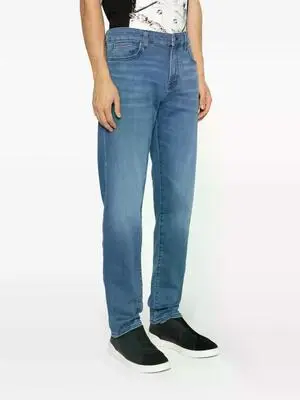 BOSS Low-rise Tapered-leg Jeans