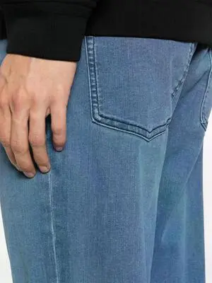 BOSS Low-rise Tapered-leg Jeans
