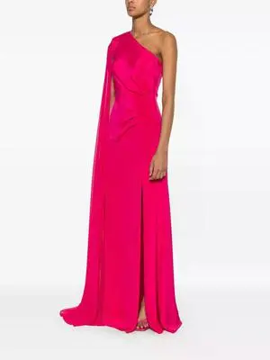 Roland Mouret Asymmetric Silk Gown