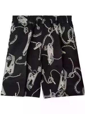 Burberry Pull On Shorts For Women