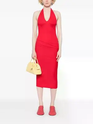 Jacquemus Halterneck Midi Dress