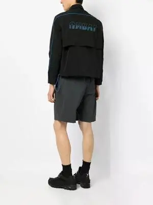 BEN TAVERNITI UNRAVEL PROJECT Rear-logo Print Shirt Jacket