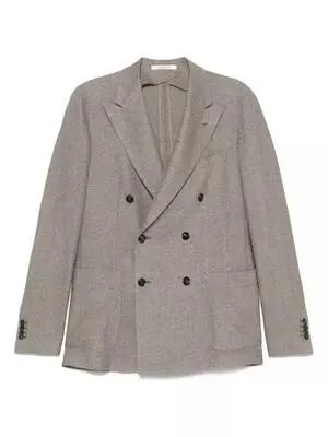 Tagliatore Double-breasted Blazer - Brown