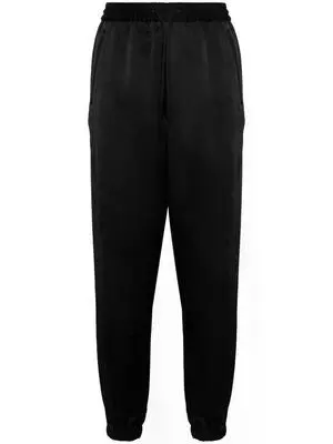 Y3 Logo-print Seersucker Track Pants