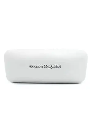 Alexander McQueen Shield-frame Mirrored Sunglasses