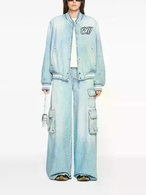 Off-White Wide-leg Cargo Jeans