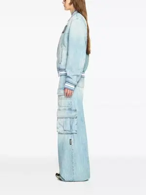 Off-White Wide-leg Cargo Jeans