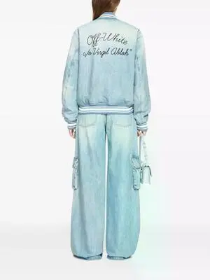 Off-White Wide-leg Cargo Jeans