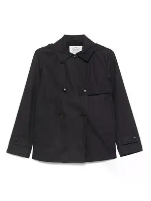 Herno Hooded Double-breasted Jacket