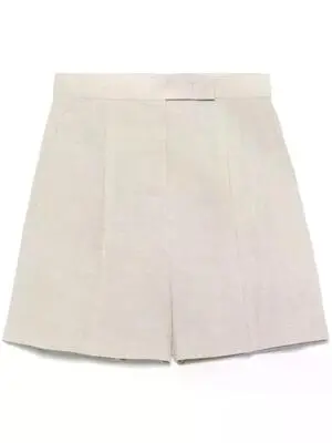 Max Mara Abisso Pleated Shorts