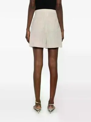 Max Mara Abisso Pleated Shorts