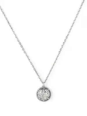 Emanuele Bicocchi Caesar Tag Pendant - Silver