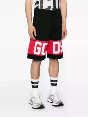 Gcds Band-logo Shorts - Black