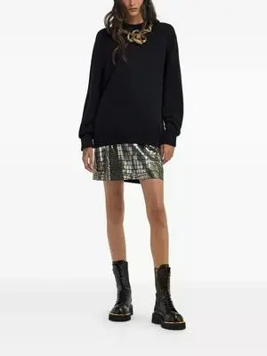 Roberto Cavalli Button-detailing Crew Neck Jumper