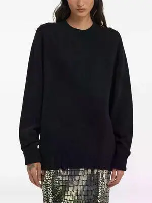 Roberto Cavalli Button-detailing Crew Neck Jumper