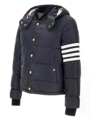 Thom Browne 4-bar Bomber Jacket - Blue