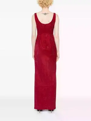Roland Mouret Diamante Gown - Red