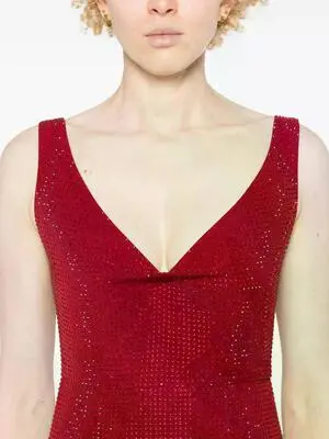 Roland Mouret Diamante Gown - Red