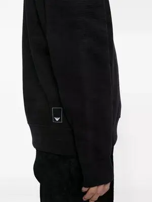 Emporio Armani Logo-patch Hoodie