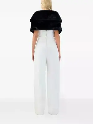 UNREAL FUR Wrap Cape - Black