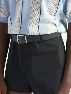 Prada Reversible Saffiano Leather Belt