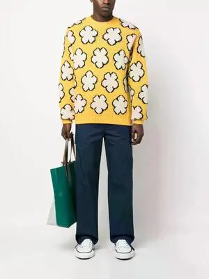 Kenzo Straight-leg Cargo Trousers - Blue