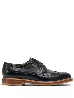 Brunello Cucinelli Lace-up Leather Derby Shoes
