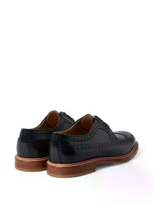 Brunello Cucinelli Lace-up Leather Derby Shoes
