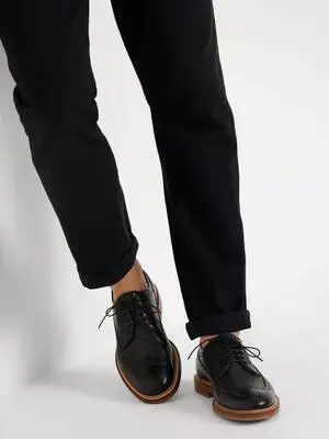 Brunello Cucinelli Lace-up Leather Derby Shoes