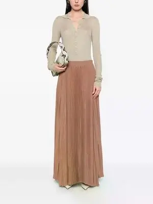 STYLAND Pleated Maxi Skirt