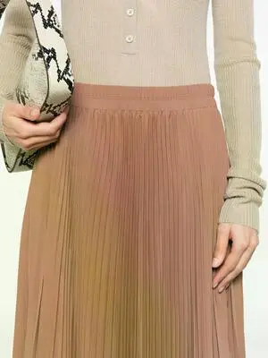 STYLAND Pleated Maxi Skirt