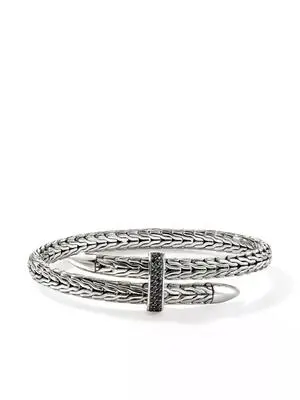 John Hardy Spear Flex Sapphire Cuff Bracelet - Silver